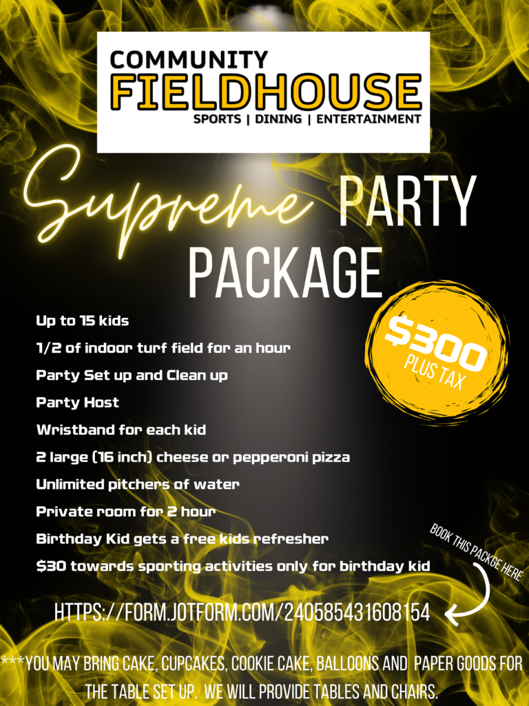 Parties - Community Fieldhouse